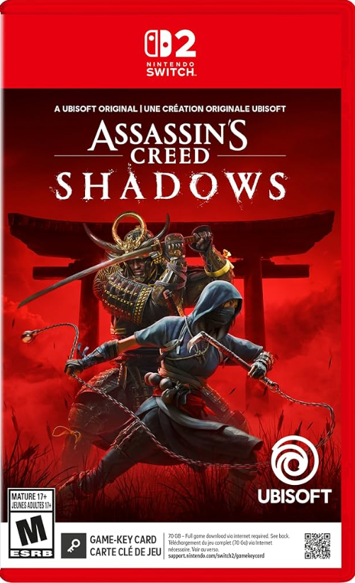 Assassins Creed Shadows - Nintendo Switch 2 Game | Le Vend - Maldives ...