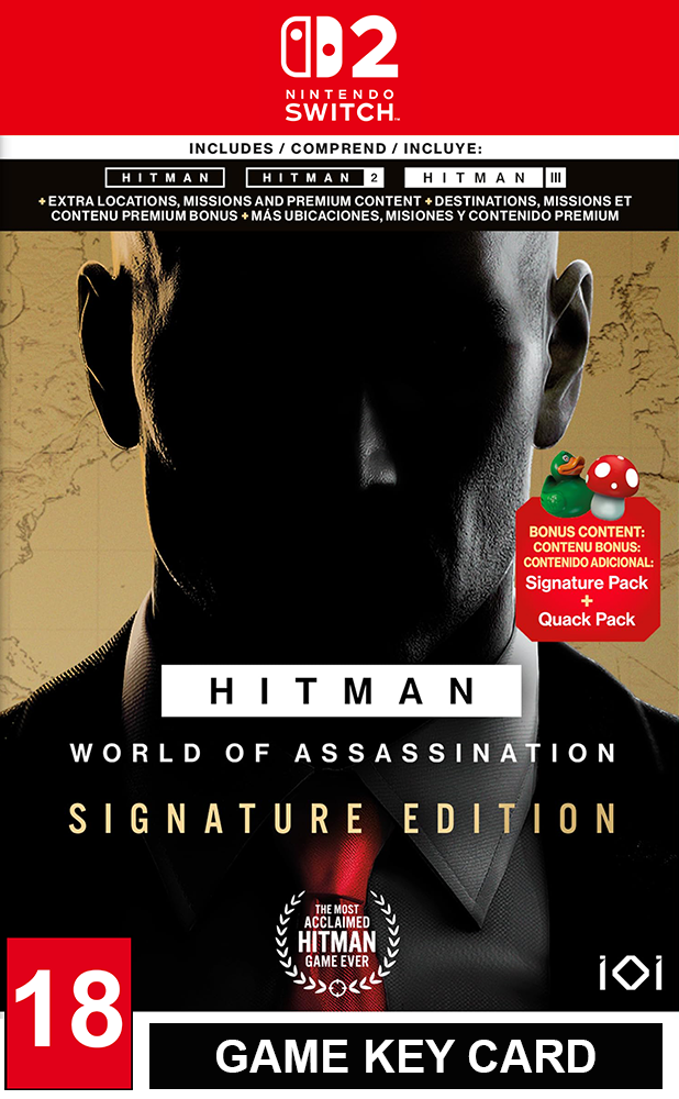 Hitman World of Assasination Signature Edition Nintendo Switch 2 Game ...
